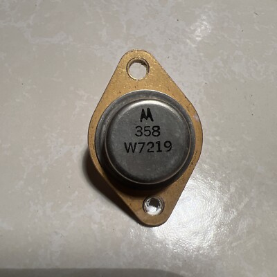 Vintage Motorola 358 W7219 Transistor | eBay