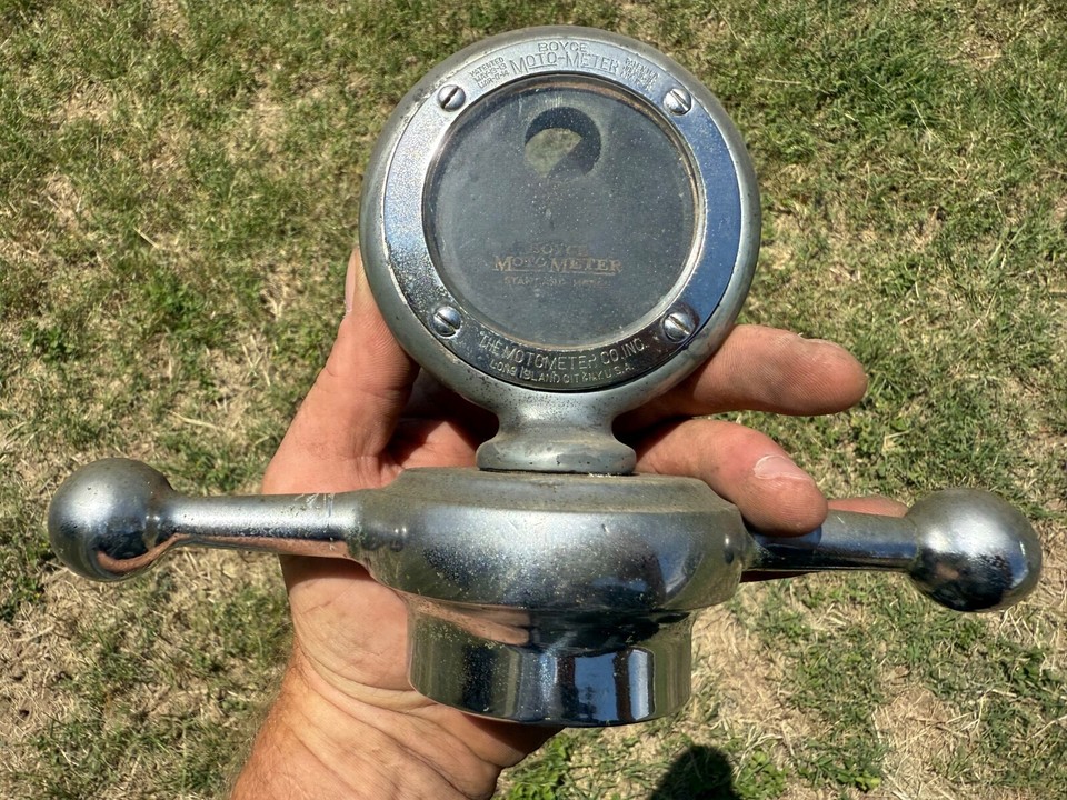 Vintage Ford Model T Boyce Motometer Dog Bone Radiator Cap Temperature ...