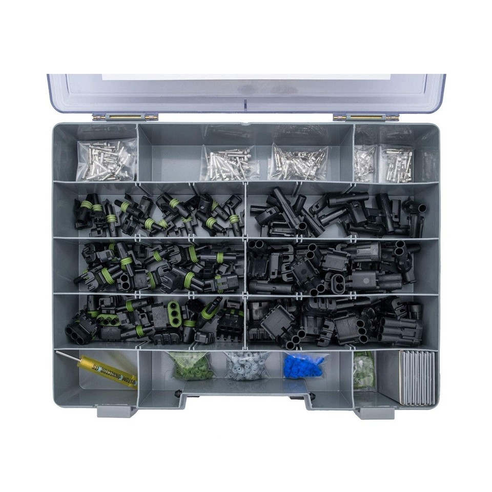 Delphi Weather Pack Connector Kit WP-405 Special: 1, 2, and 3 Way ...