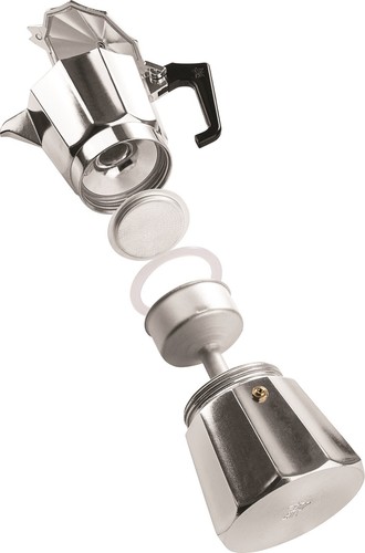 Pezzetti 9 Cup Aluminium Stove-Top Espresso Coffee Maker Italian-Made ...
