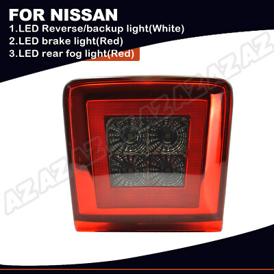 4th LED Rear Fog Lamp Brake Backup Reverse Light Assembly For Nissan ...