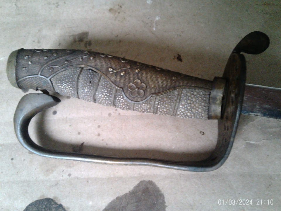 Japanese WW2 Army Type 19 Kyu Gunto Sword | eBay