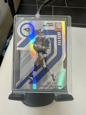 Donruss Elite 2005 Marc Bulger /90 Aspirations Dye Cut Rams SP MINT | eBay