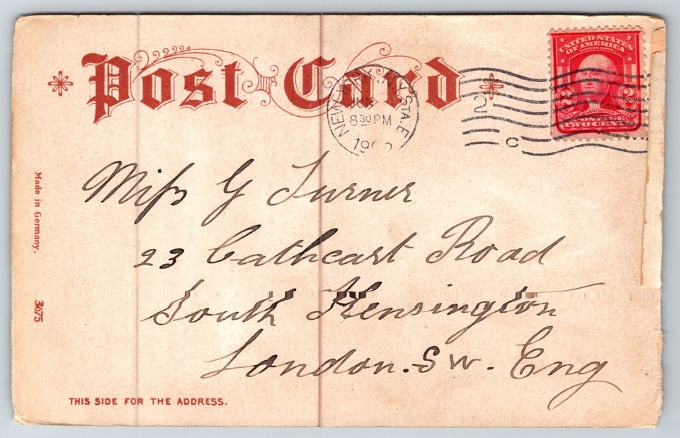 Vintage 1902 Postcard New York City NY-New York, Flat Iron Building, F6 ...