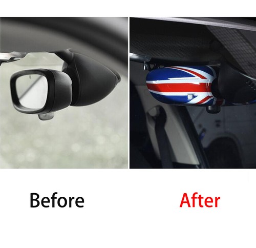 For Mini Cooper Clubman F54 Union Jack Interior Rearview Mirror Cover ...