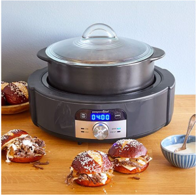 Pampered Chef:ROCKCROK 4-QT. SLOW COOKER SET-FreeShipping | eBay