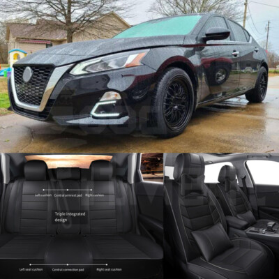 For Nissan Altima 1993-2022 Luxury Car 5 Seat Covers Front Rear Full ...