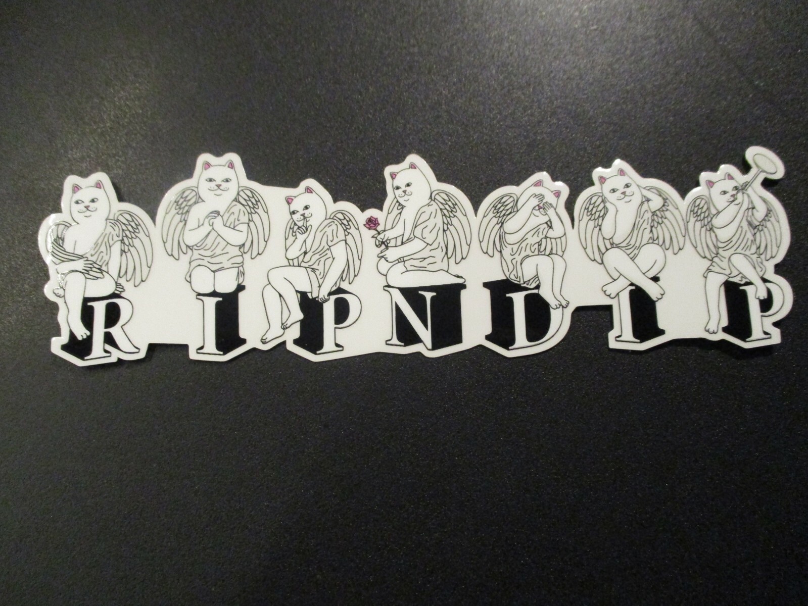 RIPNDIP Skate Statues nermal STICKER skateboards helmets decal 38 F | eBay