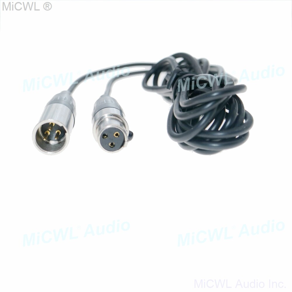 Convert Adapter TA3F mini 3Pin AKG To Male XLR mini Microphone Cable 2m ...