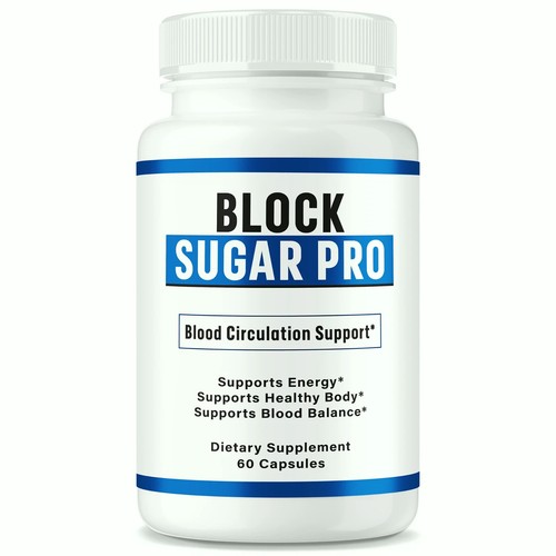 Block Sugar Pro Capsules, Advanced Blood Support Formula (60ct.) Pack ...