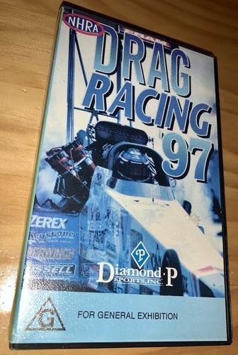 VHS NHRA Drag Racing '97 American Pro Car USA 90s 1997 Diamond P’s Gary ...