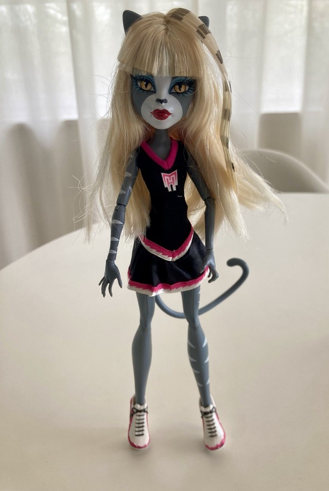 Monster High Werecat Twin Sister Meowlody Doll Approx 11” Toy | eBay