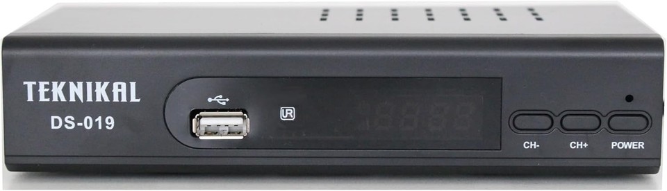 Teknikal HD Freeview Set Top Box Receiver plus Recorder for Digital TV ...