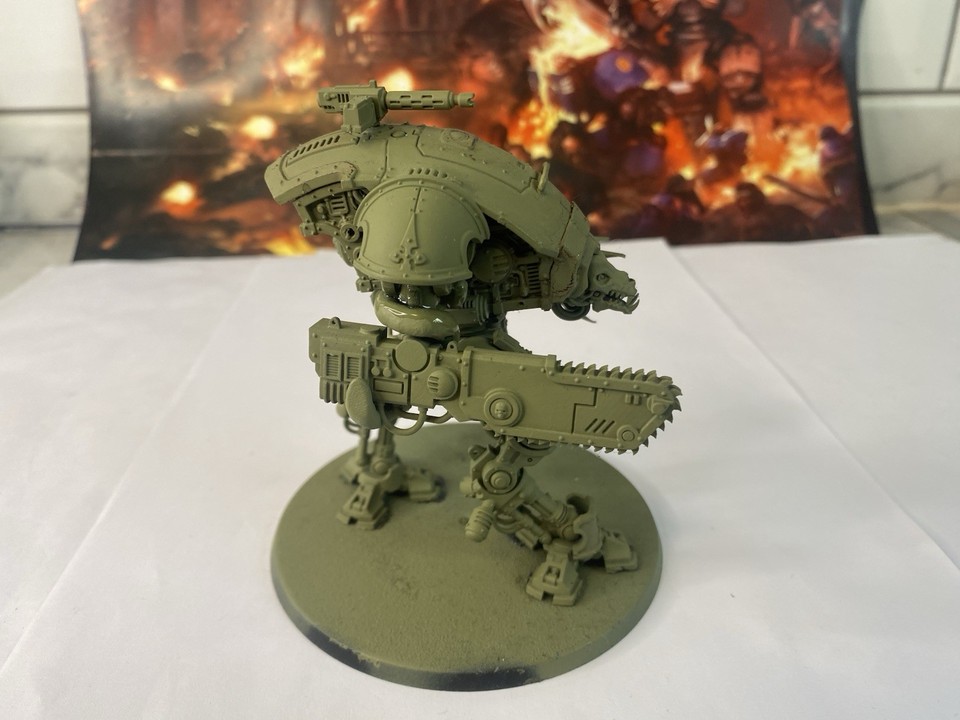 Chaos Knights Knight War Dog Nurglified Primed Warhammer 40k Games ...