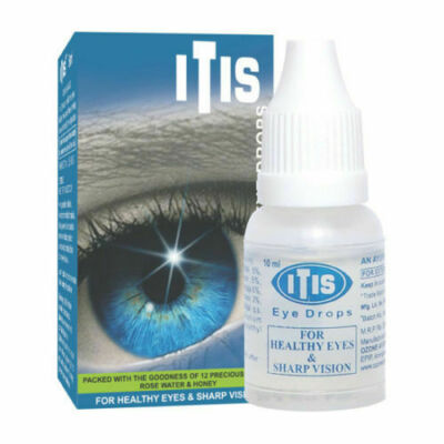 ITIS Eye Drops Ayurvedic Eyes Conjunctvitis Cle 10ml - 2 bottles | eBay