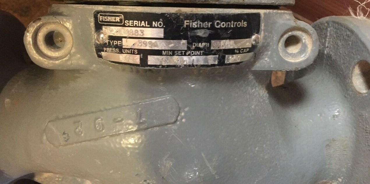 FISHER 2" , 399A Pilot-Operated Pressure-Reducing Valve (A1) | eBay