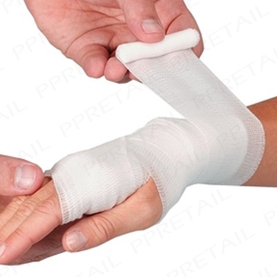 FIRST AID 10cm x 4m CONFORMING HIGH STRETCH BANDAGE Elastic Wound/Cut ...