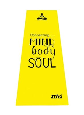 Stag Designer Yoga Mat, 6mm (Yellow) + Free Shipping | eBay