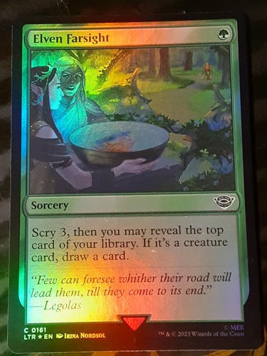 Elven Farsight FOIL , Lord of the Rings ,Near M, MTG , FREE SHIPPING | eBay