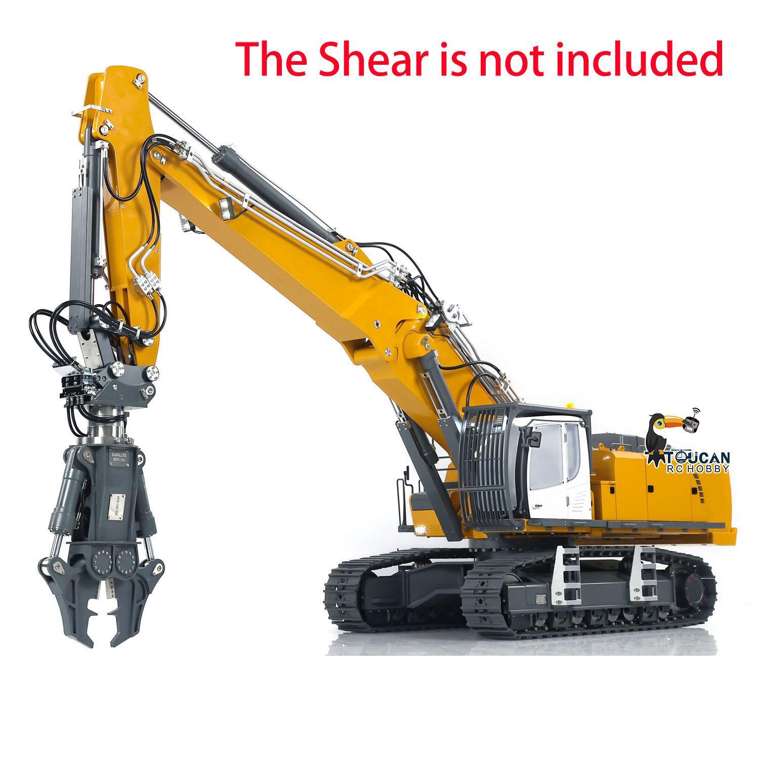1/14 CUT RC Hydraulic 3 Arms Excavator Digger K970-301 Model PL18EV ...