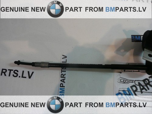 NEW GENUINE BMW 7 SERI E65 E66 PARKING BRAKE LEFT BOWDEN CABLE N/S ...