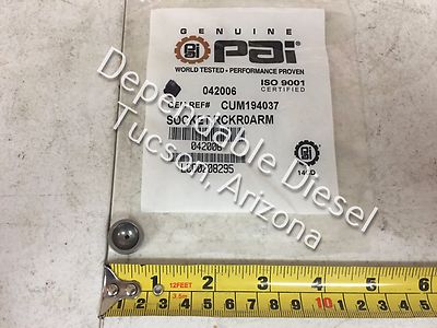 855 Rocker Lever Arm Socket PAI Brand P/N 042006 Ref. # Cummins 194037 ...