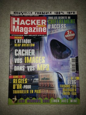 Magazine Hacker New Magazine #13 Aout - Septembre 2006 | eBay