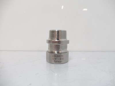 Calbrite S60700FCS0 Liquid-Tight Connector 3/4 in, SS 316 | eBay