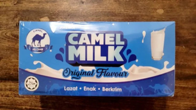 2 Boxes X 20 sachets (25g) ORIGINAL Camel Milk Powder Camel Abu Dhabi ...