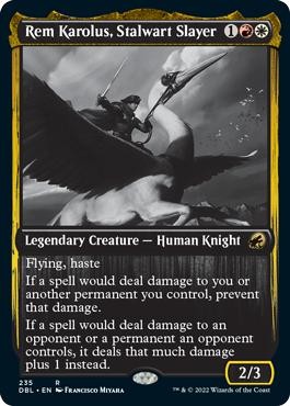 Rem Karolus, Stalwart Slayer [Innistrad: Double Feature] Lightly Played ...