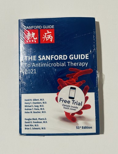 The Sanford Guide to Antimicrobial Therapy 2021 - Pocket Edition - New ...