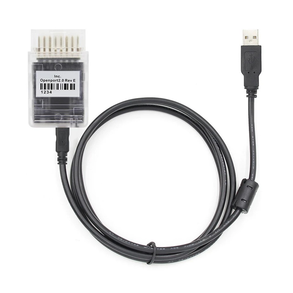 OpenPort 2.0 J2534 USB interface for vehicle diagnostics and ECU ...