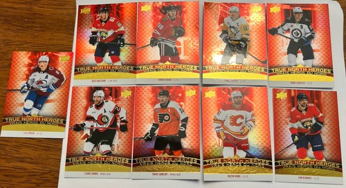 CROSBY MAKAR BEDARD +6 Upper Deck 25-26 Tim Hortons True North Heroes ...