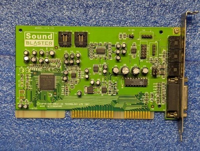 Creative Sound Blaster 16 ISA (CT4170) Sound Card Vintage | eBay
