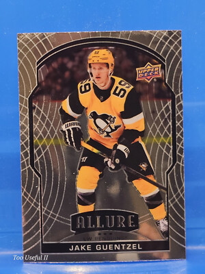 Jake Guentzel LW Penguins Upper Deck Allure Ice Hockey Card No 3 | eBay