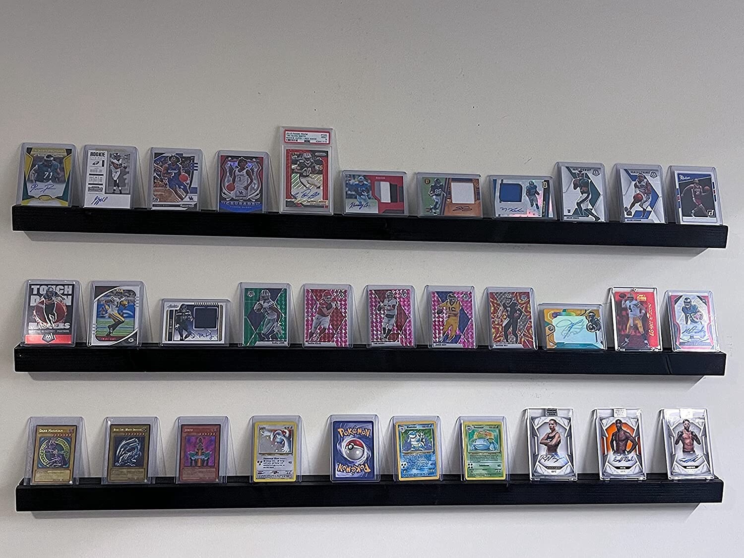 BEAUTIFUL Handmade Sports Card Display shelf. Simple, Wall Display ...