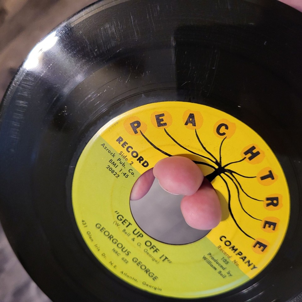 Gorgeous Georgous George - It's Not A Hurting Thing 45 RPM Single RARE ...