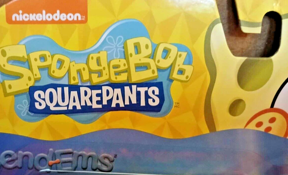 SpongeBob SquarePants & Patrick-2 Pc Set-Bend / Pose-Nickelodeon-Bend-Ems - NEW! | eBay