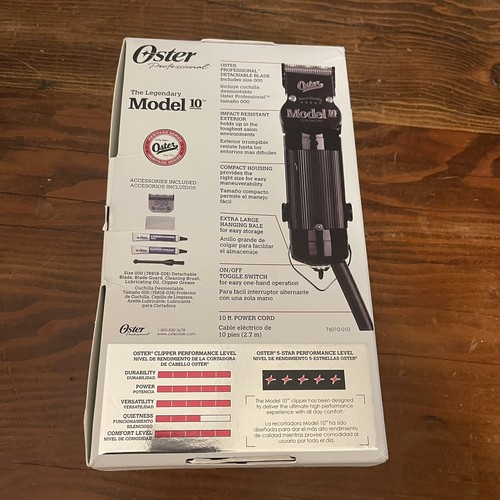 OSTER -Legendary Model 10 HAIR CLIPPER HEAVY DUTY TESTED WORKING | eBay