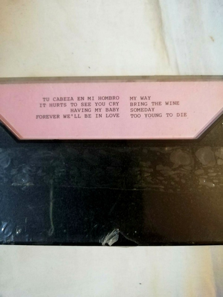 Paul Anka Dein Kopf Auf Meiner Schulter Kassette Cinta Profil | eBay