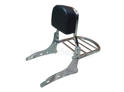 Fit For Royal Enfield Bullet Classic 350cc 500cc Harley Style Backrest ...