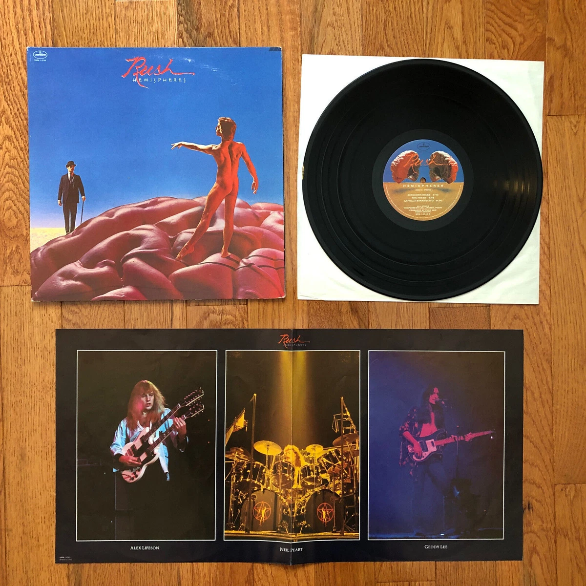 Rush Hemispheres Poster