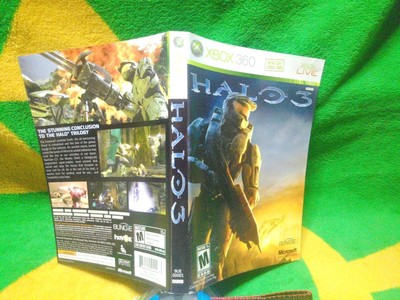 Halo 3 Xbox 360 Cover Art Only | eBay