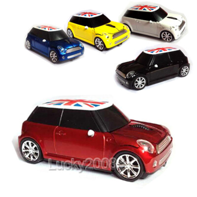 3D 2.4Ghz Mini Cooper BMW car Wireless Mouse USB Optical PC Laptop ...