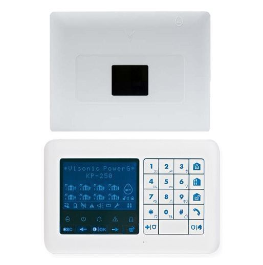 Visonic, 0-103725-KP250, PowerMaster-33 EXP G2 Inc KP-250 PG2 2-Way Keypad | eBay