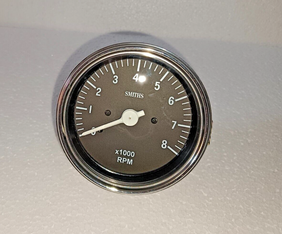 Smiths Universal Black 85mm Electric Tachometer, 0-8000 RPM | eBay