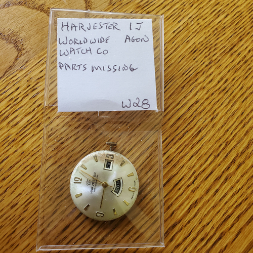 HARVESTER WATCH MOVEMENT W28 | eBay