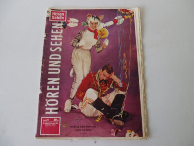 Fernsehzeitschrift HÖREN und SEHEN Heft 9 1960 | eBay.de