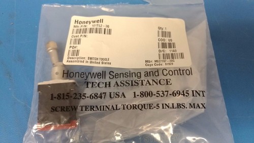 Honeywell MS27787-23G 101TL2-3G Two Position Aircraft Toggle Switch | eBay