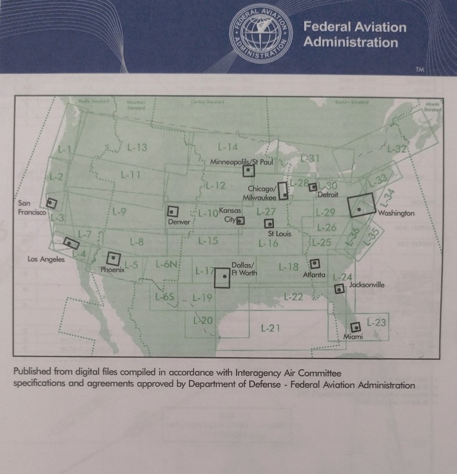FAA US IFR Enroute Low Altitude Chart - FULL SET 21Mar24 - 16May24 | eBay